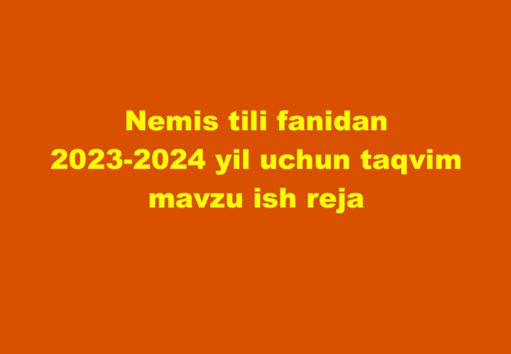 Yangi ish rejalar – mbaza.uz